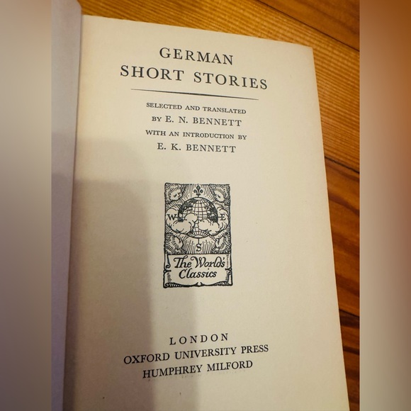 Other | Antique Book German Short Stories | Poshmark